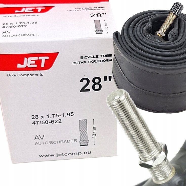 Dętka rowerowa 28 29 x 1,75-1,95" 2,0 700x 45C 47C 48C AV-40mm ...