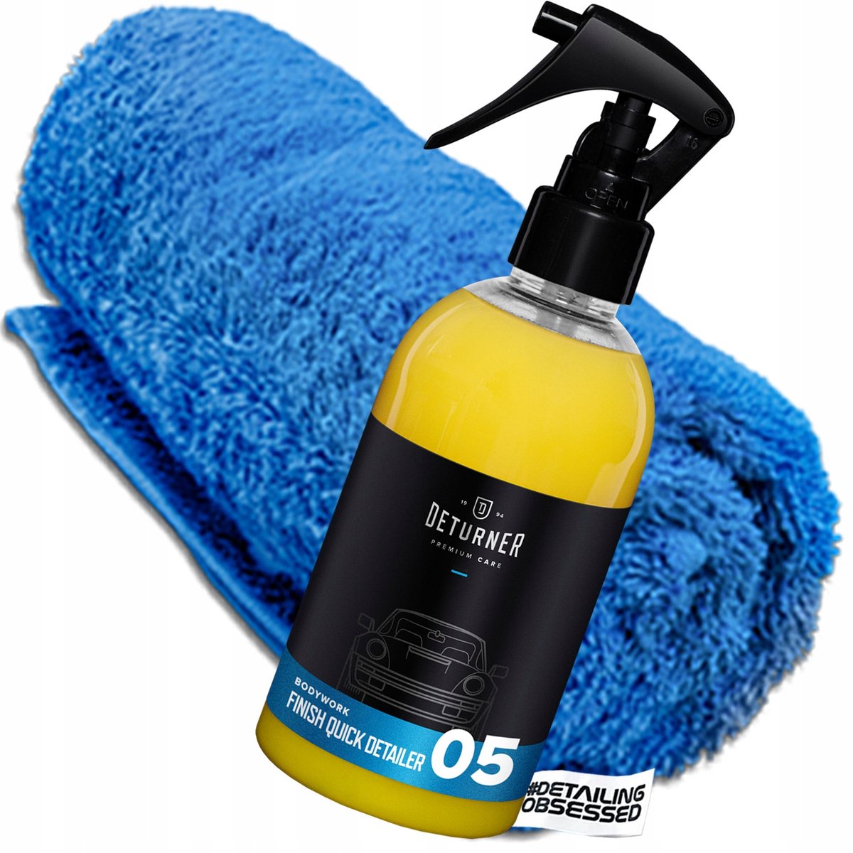 DETURNER FINISH QUICK DETAILER 250ml połysk i efekt szklistości lakieru - Inna marka ...