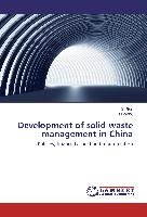 Development of solid waste management in China - Wang Li | Książka w Empik