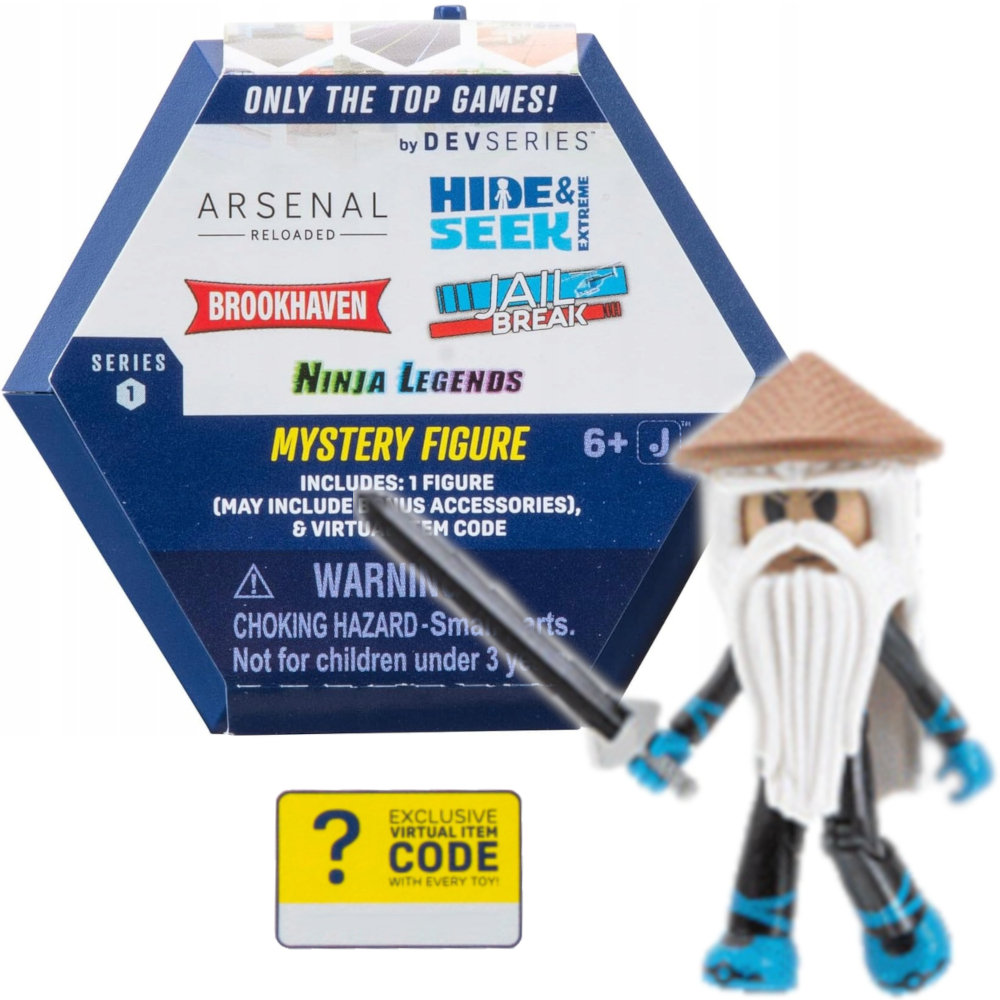 DEVSERIES ROBLOX MYSTERY FIGURE SERIA 1 NIESPODZIANKA + WIRTUALNY KOD ...