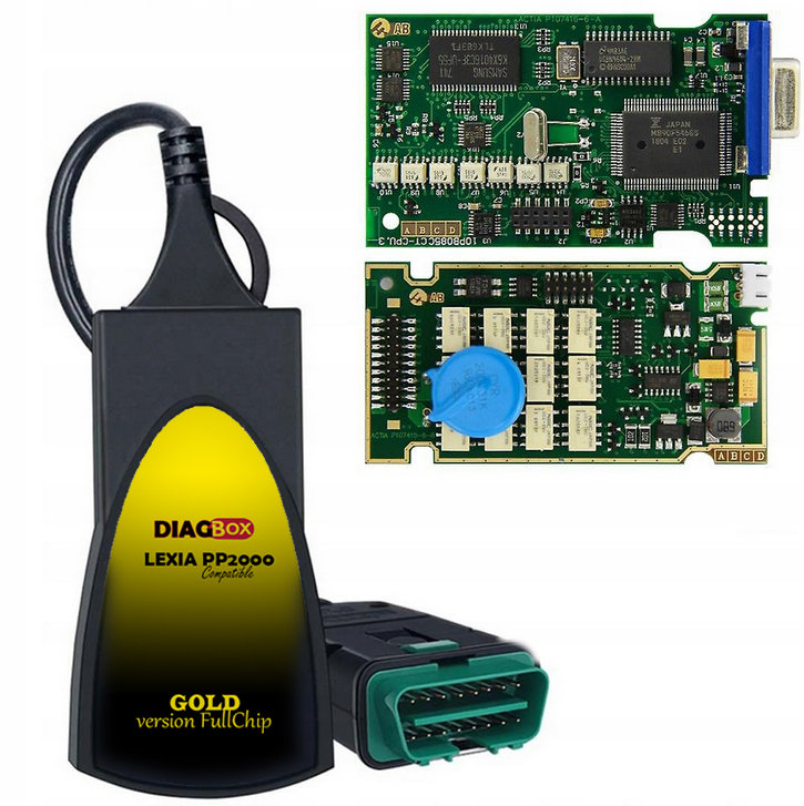 DIAGBOX 9.85 PEUGEOT CITROEN OPEL PL LEXIA PEUGEOT PLANET GOLD FULL ...