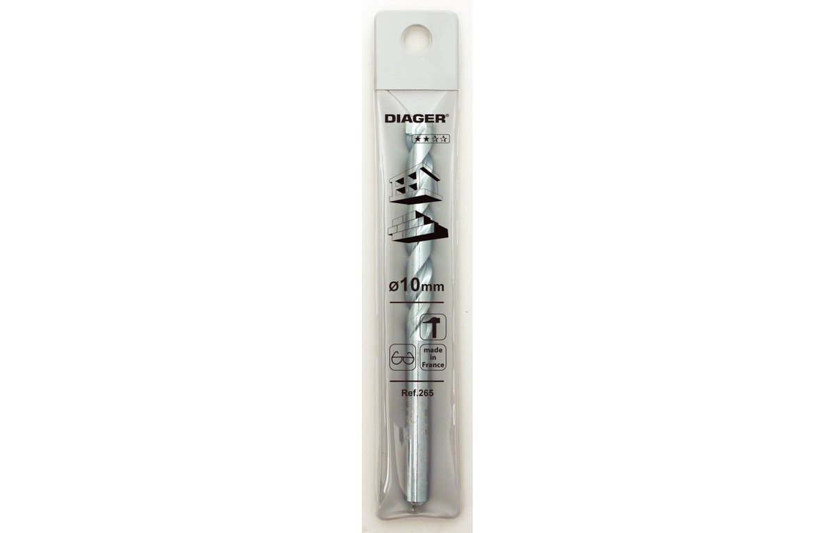 DIAGER Wiertło do betonu 8.0x400 mm Flash bardzo długie DIAGER - DIAGER ...