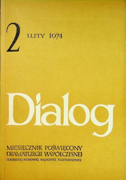 Dialog nr 2 - W opisie | Książka w Empik