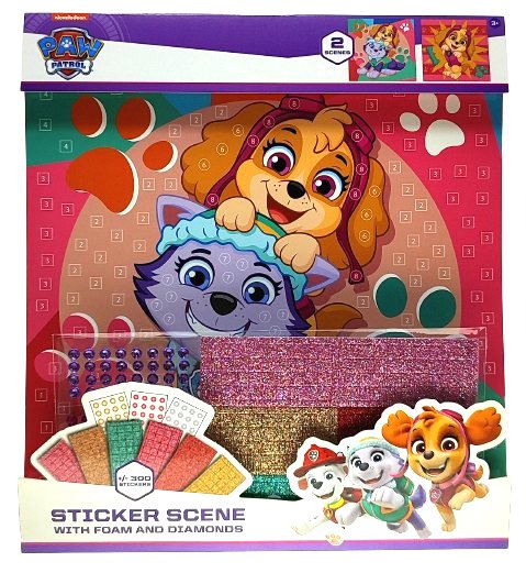 Diamentowe obrazki Psi Patrol Skye - W&O | Sklep EMPIK.COM