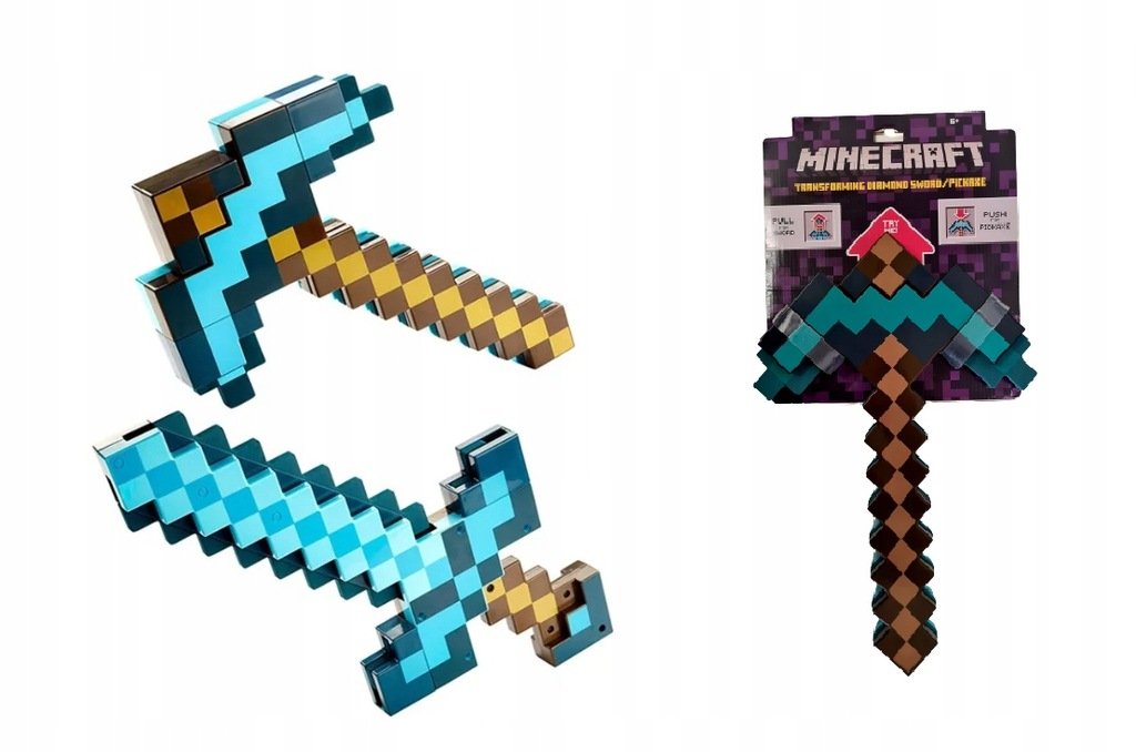 Diamentowy Miecz i Kilof MINERAFT 2w1 - Unicorn | Sklep EMPIK.COM