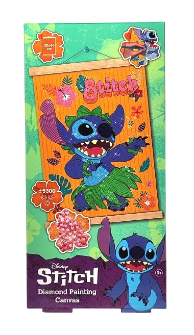 Diamentowy obraz Disney Stitch - 30 x 40 cm - Canenco | Sklep EMPIK.COM