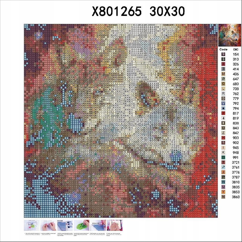 Diamond Painting Haft Diamentowy Mozaika Zestaw 5D - Domzpaneli | Sklep ...