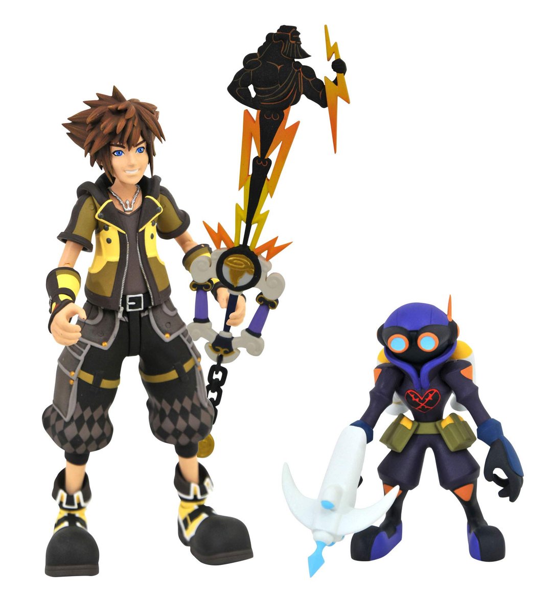 Diamond Select Toys Kingdom Hearts 3: Guardian Form Sora & Air Soldier ...