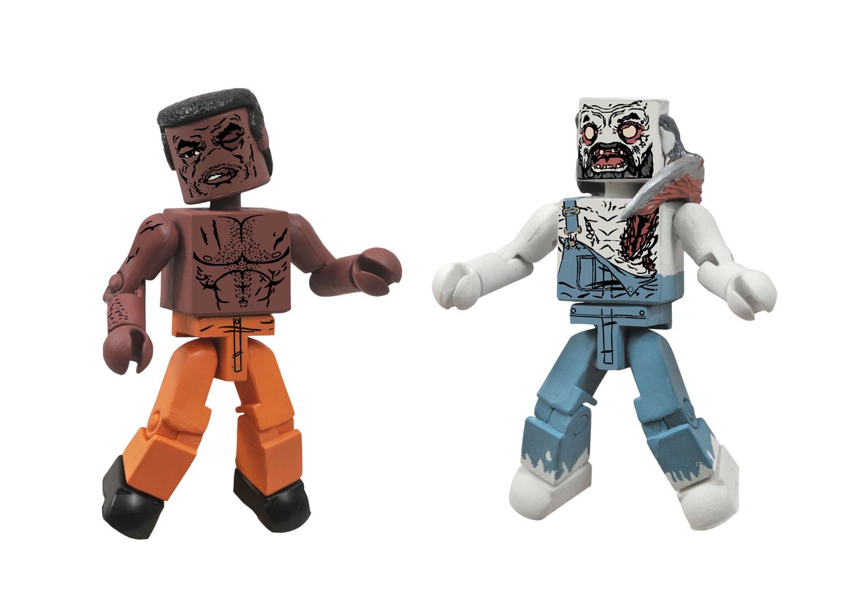 Diamond Select Toys Walking Dead minimalizuje figurkę akcji Tyreese and ...