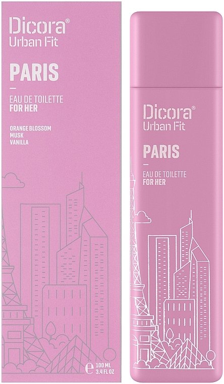 Dicora Urban Fit Paris woda toaletowa 100ml dla pań | Sklep EMPIK.COM