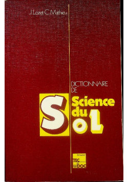 Dictionnaire de science du sol - | Książka w Empik