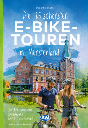 Die 25 schönsten E-Bike Touren im Münsterland - BVA BikeMedia | Książka w Empik