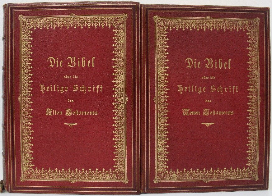 Die Bibel oder die Heilige Schrift Band I i II 1887 r. - W opisie ...