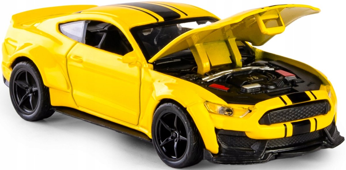 Die Cast Crash Car Auto żółte metalowe samochód autko - Daffi | Sklep ...