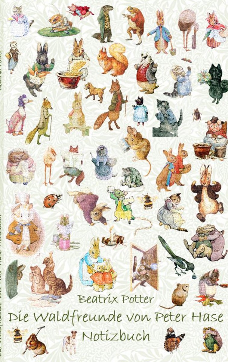Die Waldfreunde von Peter Hase Notizbuch - Potter Beatrix | Książka w Empik