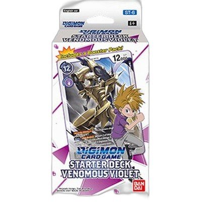 Digimon Starter Deck: Venomous Violet - BANDAI | Sklep EMPIK.COM