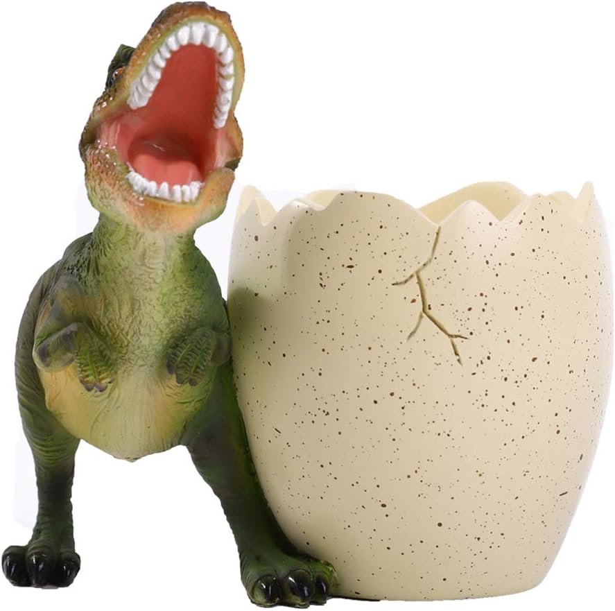 Dinosaur Pencil Holder Pen Cup Desk Organizer Tyrannosaurus Rex - Inna ...