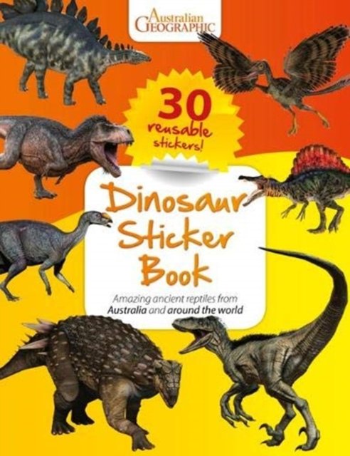 Dinosaur Sticker Book - Opracowanie zbiorowe | Książka w Empik