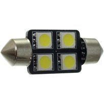 Dioda LED C5W 36mm 4x smd 5050 biała rurka 12V - Inna marka | Motoryzacja EMPIK