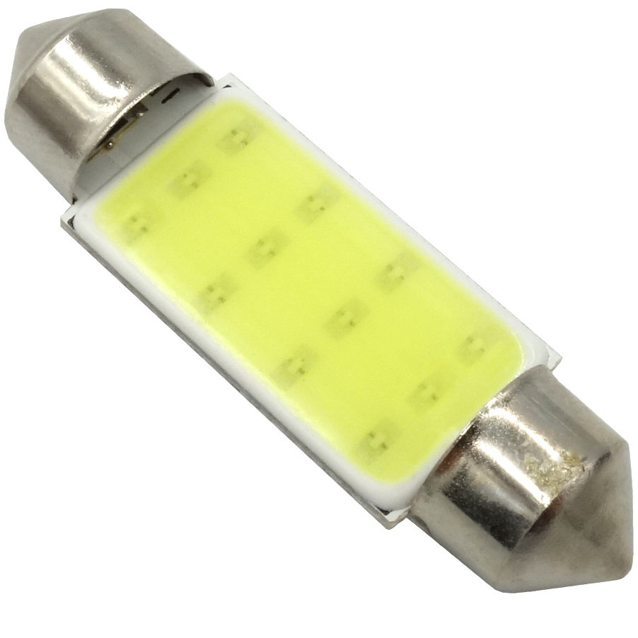 Dioda LED C5W 39mm COB rurka 12V biała rurkowa - Inna marka | Motoryzacja EMPIK