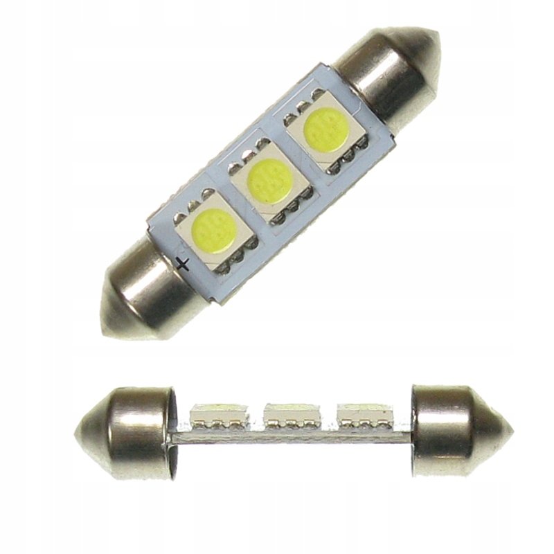 Dioda LED C5W 39mm rurka SMD5050 12V biała rurkowa - Inna marka | Motoryzacja EMPIK
