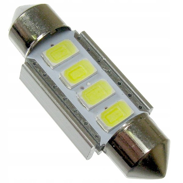 Dioda żarówka LED C5W 36mm 4x SMD 5630 12V CANBUS - Inna marka | Motoryzacja EMPIK