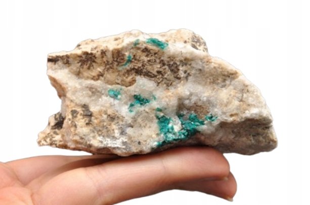 * Dioptaz Interesujący Minerał Intensywna Barwa Rzadki Okaz Nr 1 ...