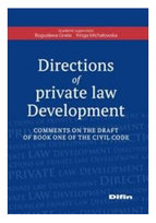 Directions of private law Development - Difin | Książka w Empik