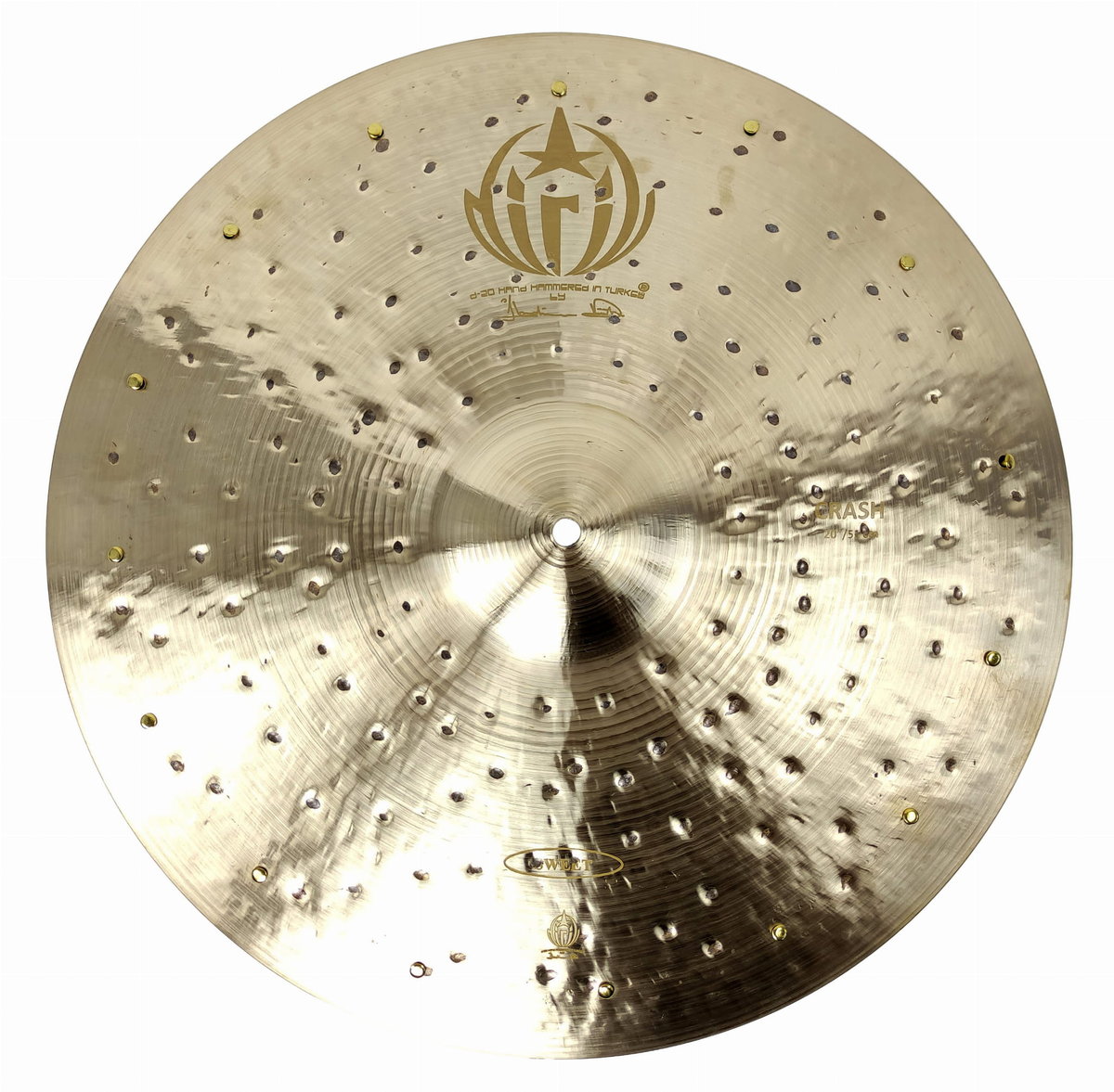 DIRIL Sweet Custom Gold Logo Rivets Crash 20" - Diril | Muzyka Sklep ...