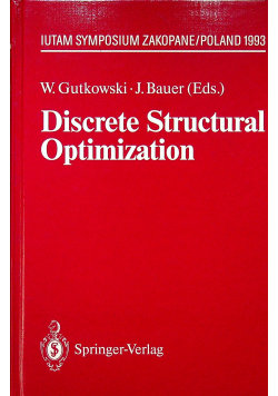 Discrete Structural Optimization - Opracowanie zbiorowe | Książka w Empik
