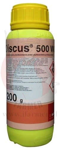 DISCUS 500 WG 200g FUNGICYD GRZYBOBÓJCZY JABŁOŃ GRUSZA TRUSKAWKI ...
