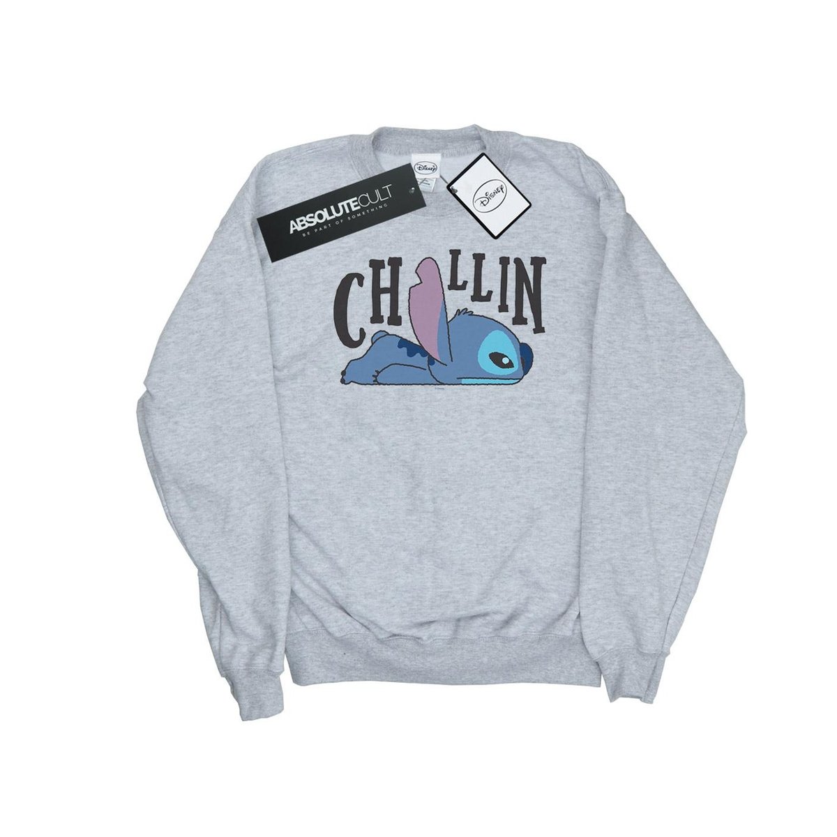 Disney Bluza Damska / Damska Lilo And Stitch Chillin (M / Jasnoszary ...