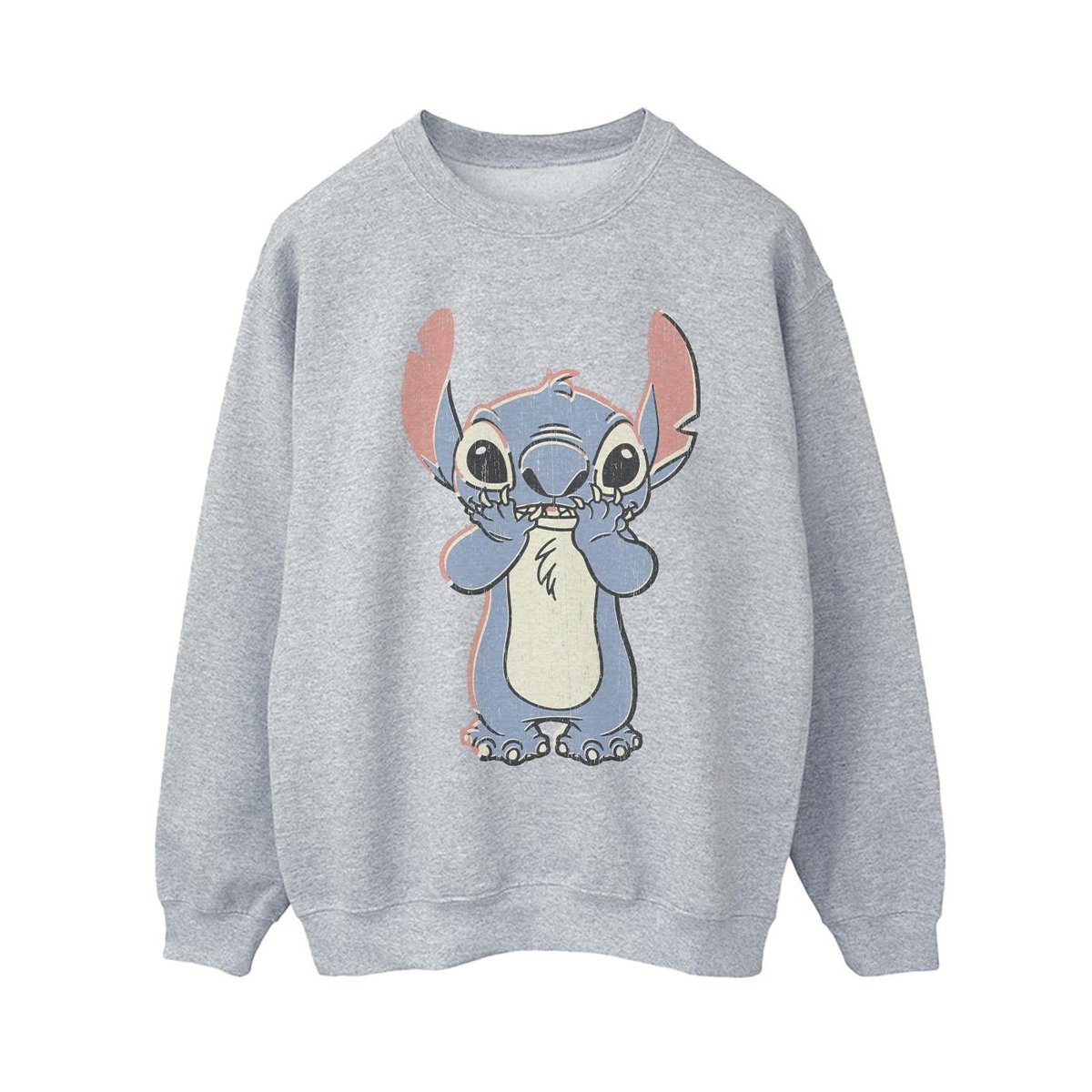 Disney Bluza Damska / Damska Lilo And Stitch Z Dużym Nadrukiem (S (52 ...