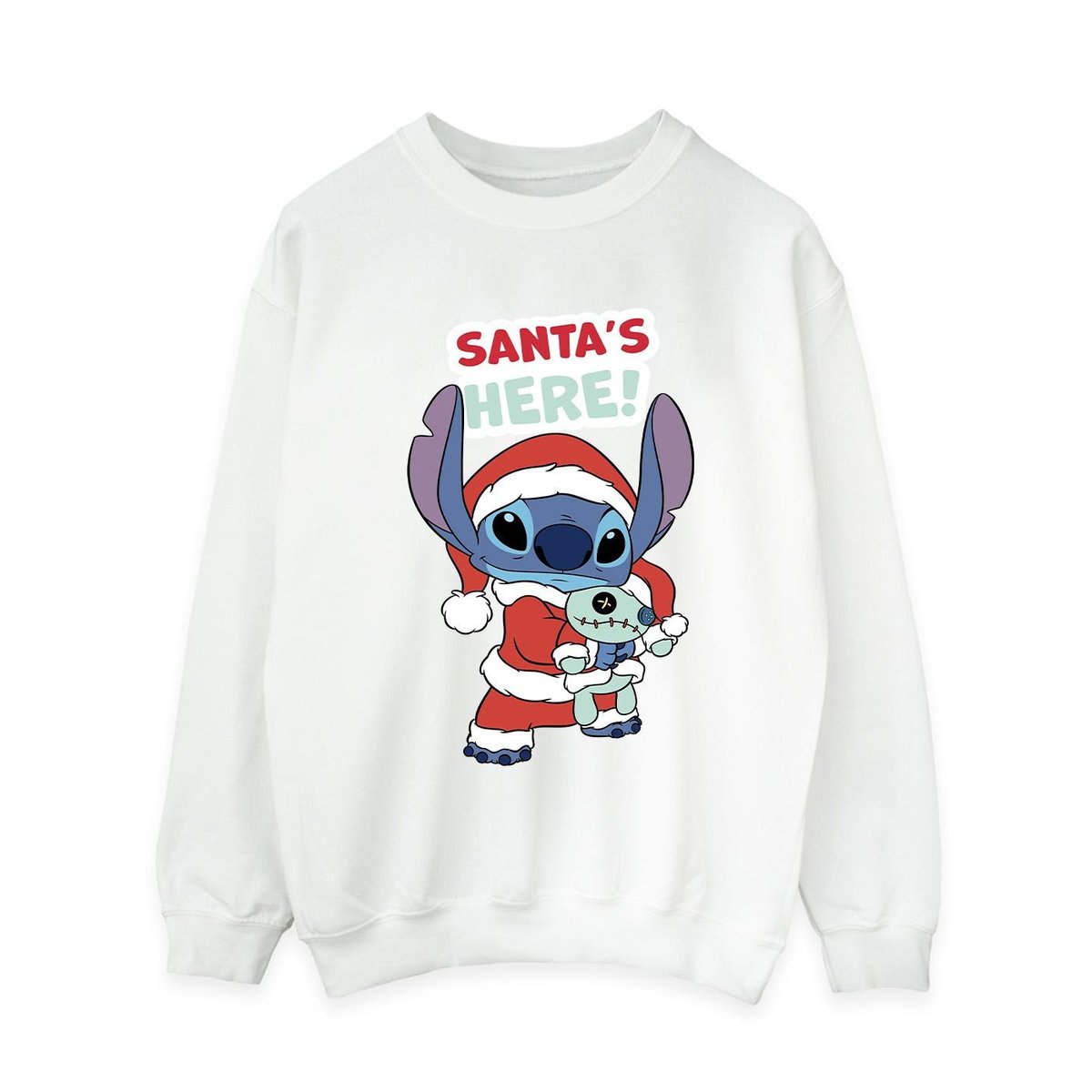 Disney Bluza Damska / Damska Lilo & Stitch Santa´s Here (S (52-55 Cm ...