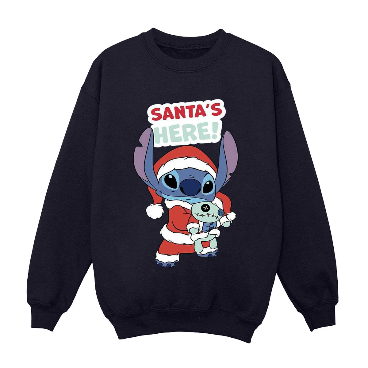 Disney Bluza Damska / Damska Lilo & Stitch Santa´s Here (XL 8,5-9 ...