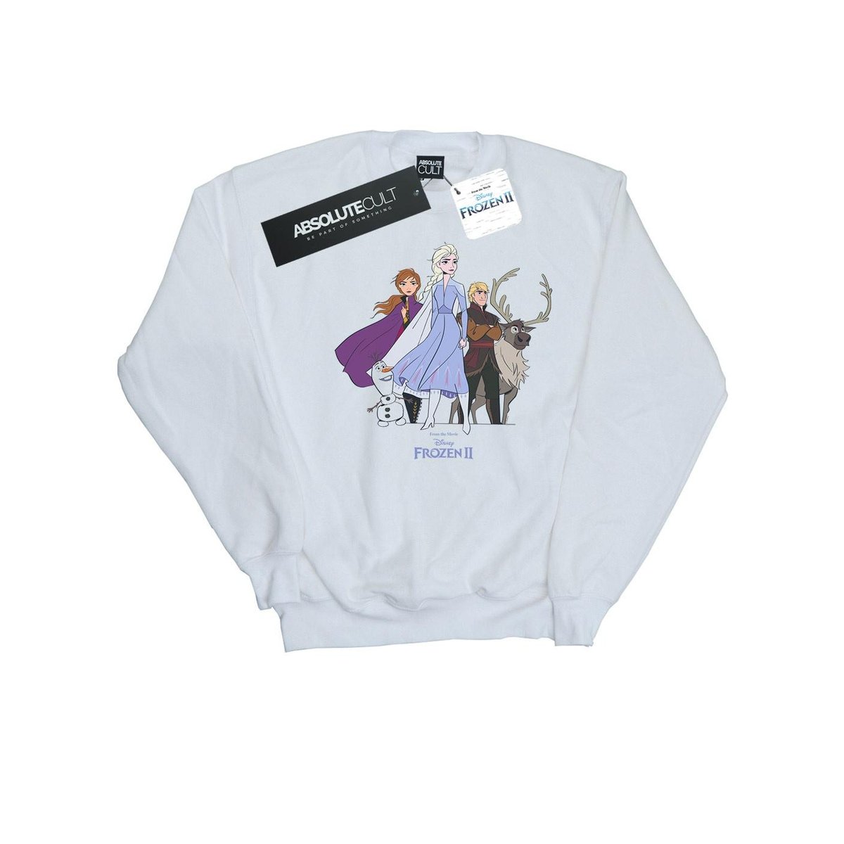 Disney Bluza Damska / Damska Z Grupy Frozen 2 (L / Ciepły Biały ...