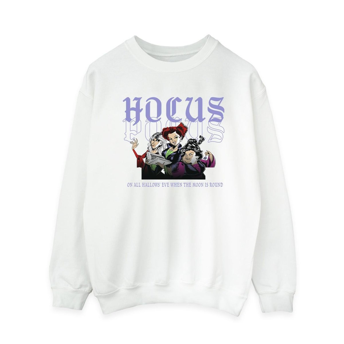 Disney Bluza Damska Hocus Pocus Hallows Eve (M / Ciepły Biały) - Disney ...