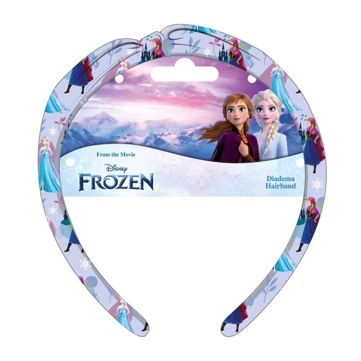 Disney Childish Frozen opaska do włosów z motywem Elsy i Anny dla ...
