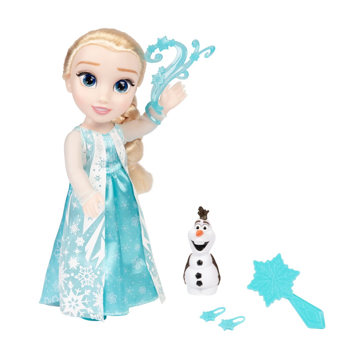 Disney Die Eiskönigin - Frozen - śpiewająca lalka Elsa 35 cm, śpiewa Let It Go, wraz z ...
