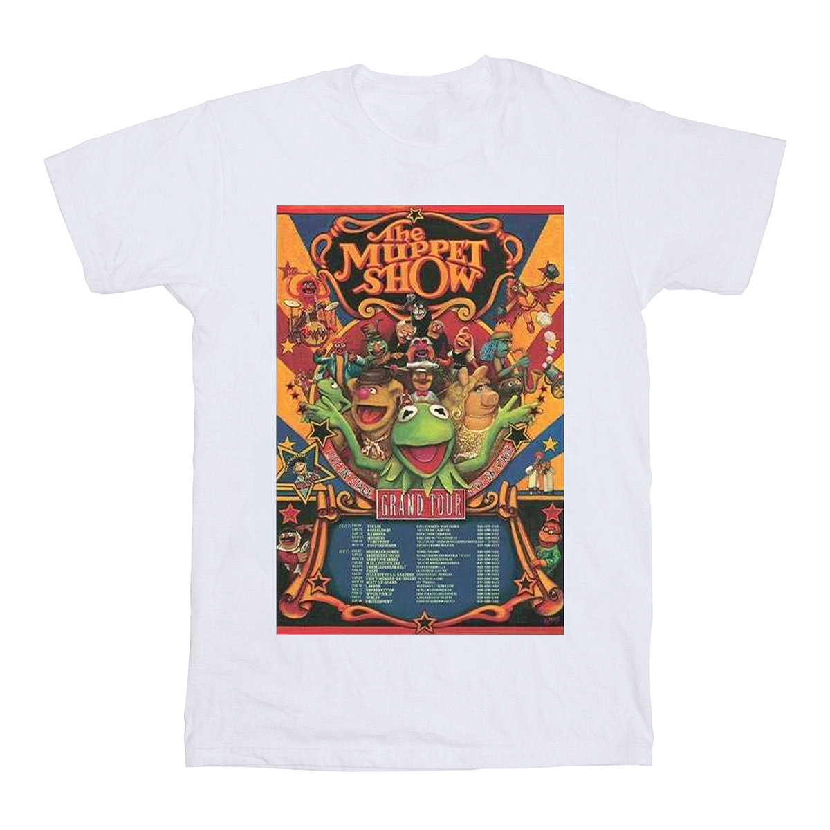 Disney Koszulka Damska / Damska The Muppets The Muppet Show Poster ...