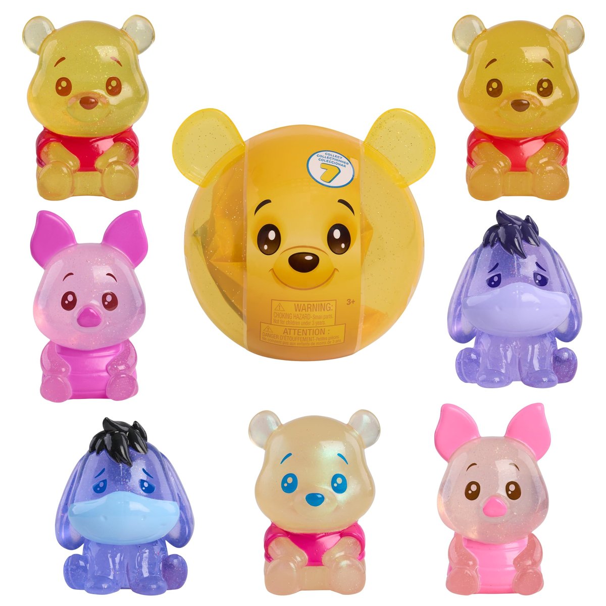 Disney Kubuś Puchatek Niedźwiedź-y Śliczne galaretki Figurki 5 cm, Mini ...