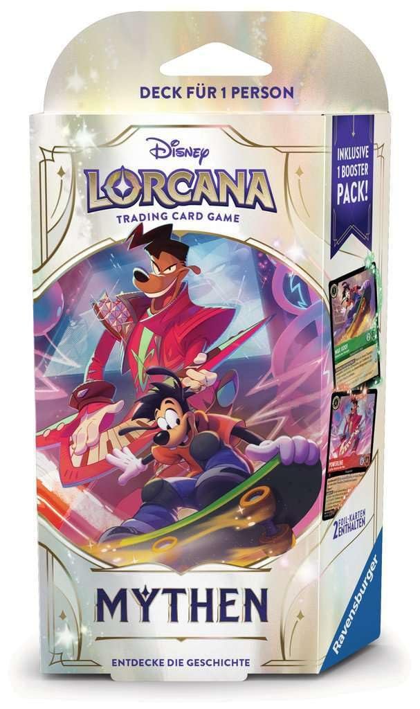 Disney Lorcana TCG: Mythen - Einzelspieler Deck Smaragd und Rubin ...