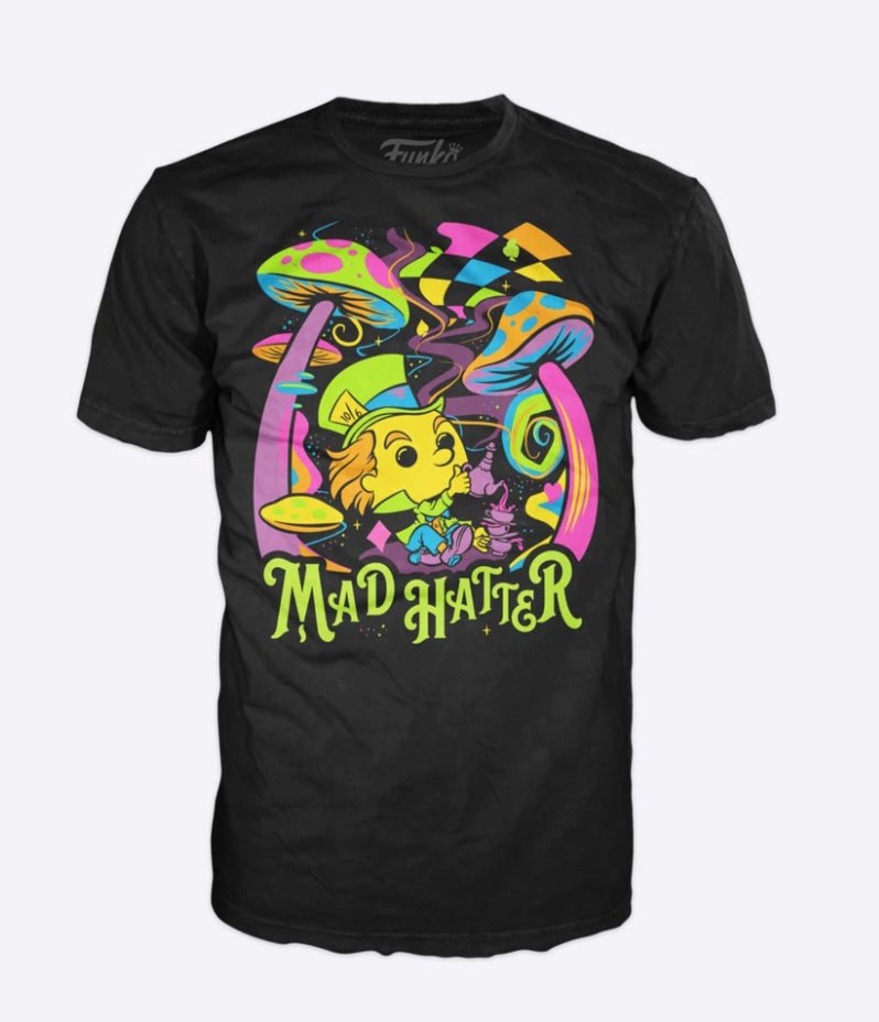disney - mad hatter - t-shirt pop blacklight (m) - Funko | Sklep EMPIK.COM