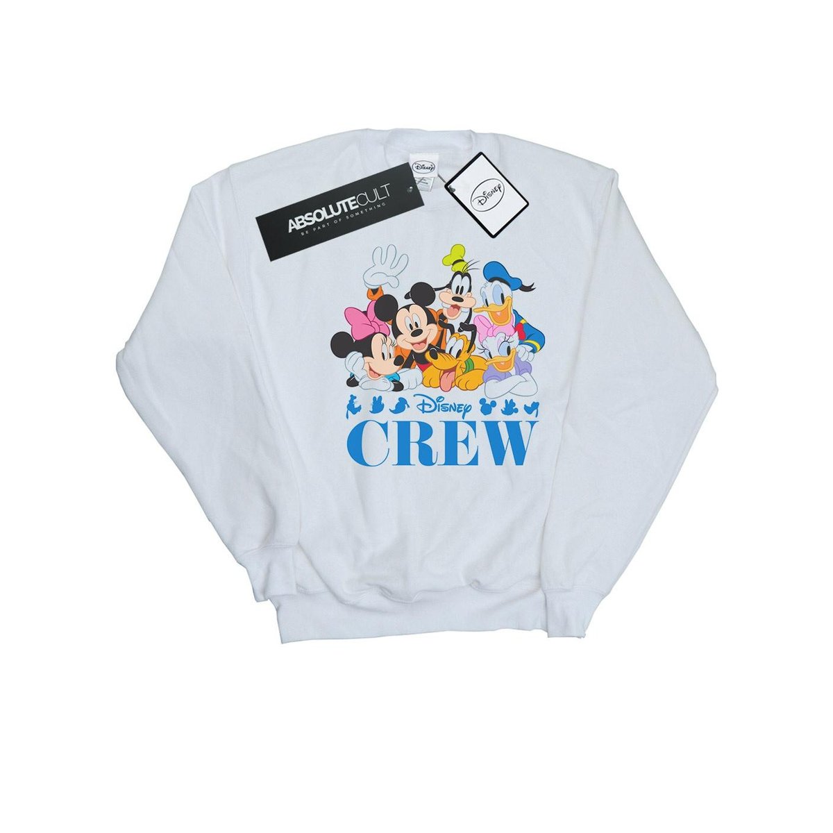 Disney Męska Bluza Disney Friends Z Myszką Miki (L / Ciepły Biały ...