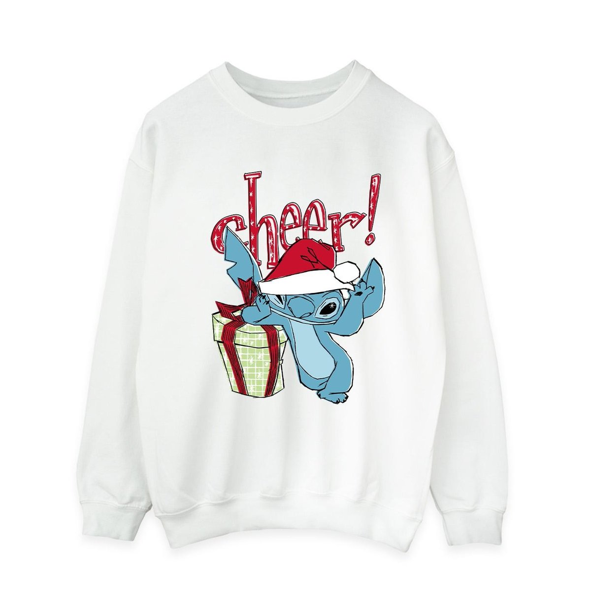 Disney Męska Bluza Lilo And Stitch Cheer (L / Ciepły Biały) - Disney ...