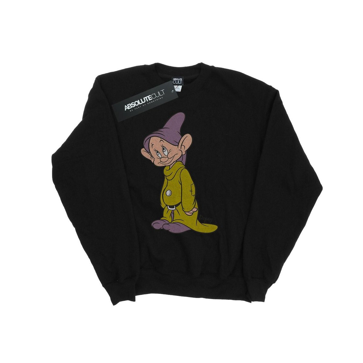 Disney Męska Klasyczna Bluza Dopey (XXL (193cm) / Czarny) - Disney | Moda Sklep EMPIK.COM