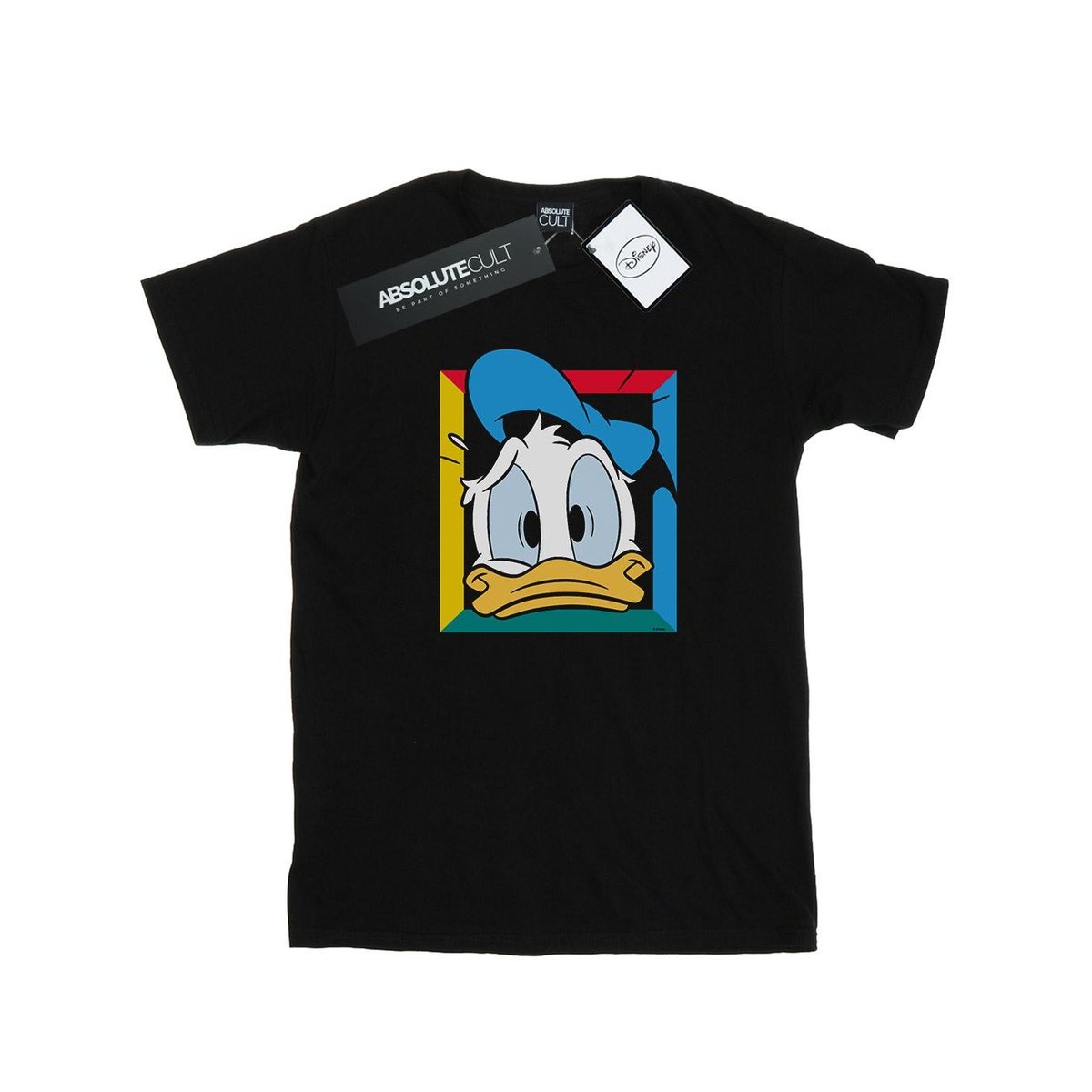Disney Męska Koszulka Donald Duck Panicked (XXXXXS / Czarny) - Disney ...