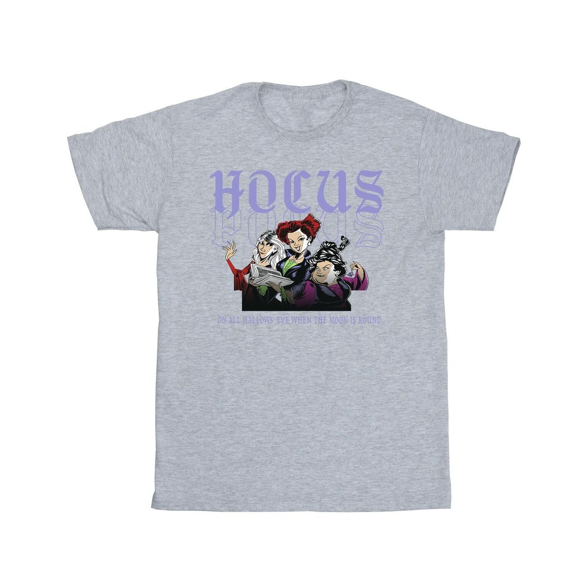 Disney Męska Koszulka Hocus Pocus Hallows Eve (M / Jasnoszary) - Disney ...