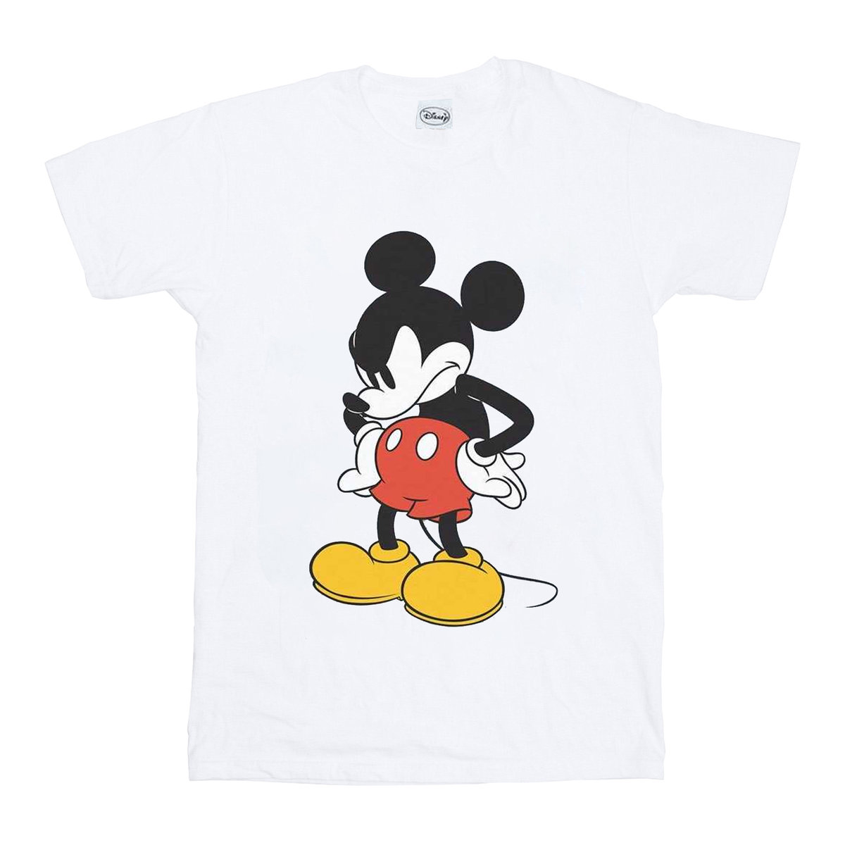 Disney Męska Koszulka Mickey Mouse Angry Look Down (S (52-55 Cm ...