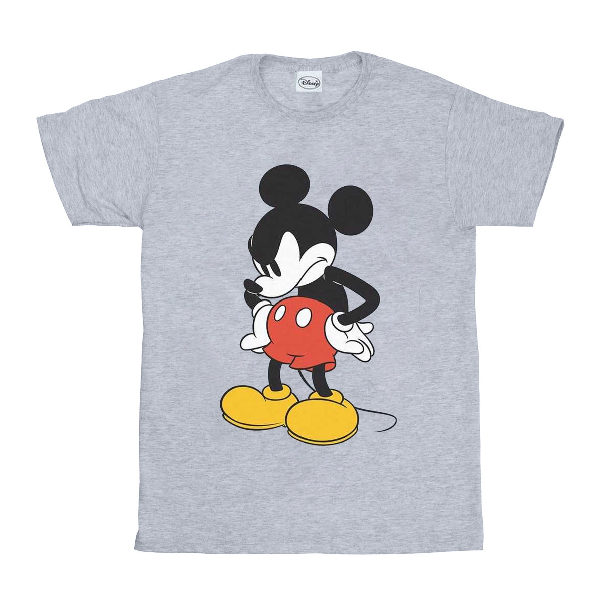 Disney Męska Koszulka Mickey Mouse Angry Look Down (S (52-55 Cm ...